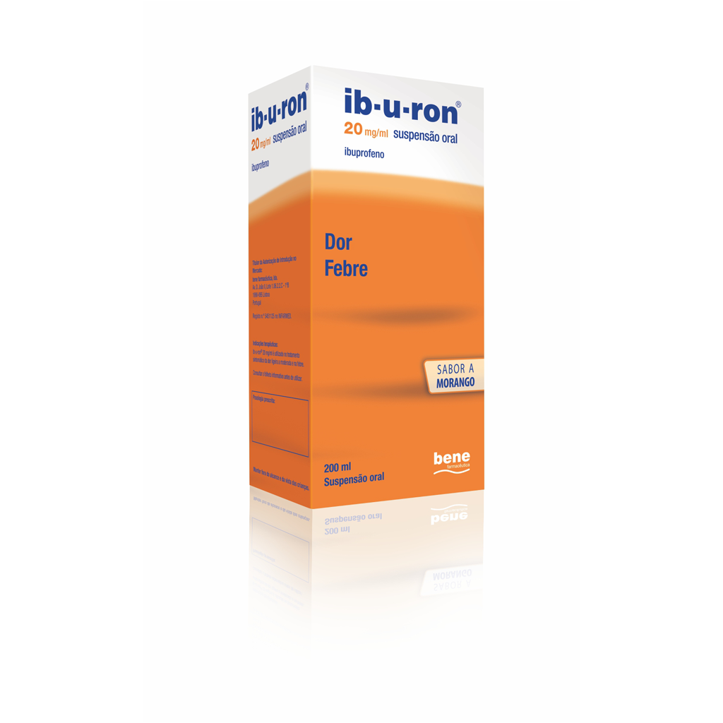 Ib-u-ron 20mg/ml 200ml Susp Or | Farmácia Vida Mais