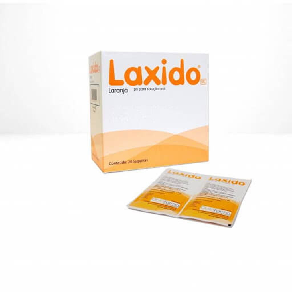 Laxido Laranja Pó para Solução Oral 30 saquetas | Farmácia Vida Mais