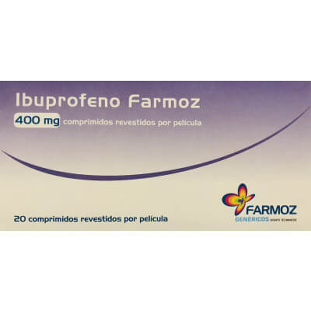 Ibuprofeno Farmoz 400mg 20 comprimidos | Farmácia Vida Mais