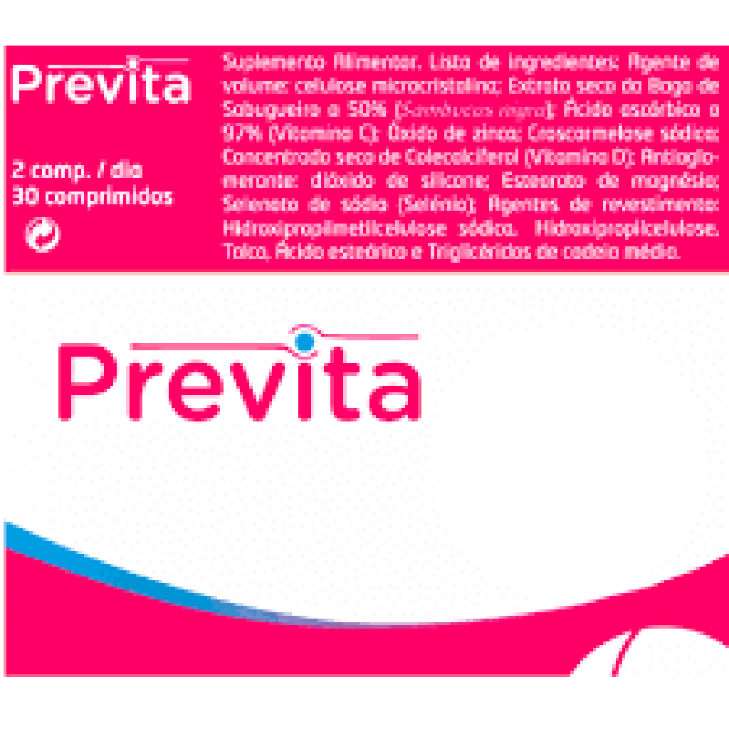 Previta 30 comprimidos | Farmácia Vida Mais