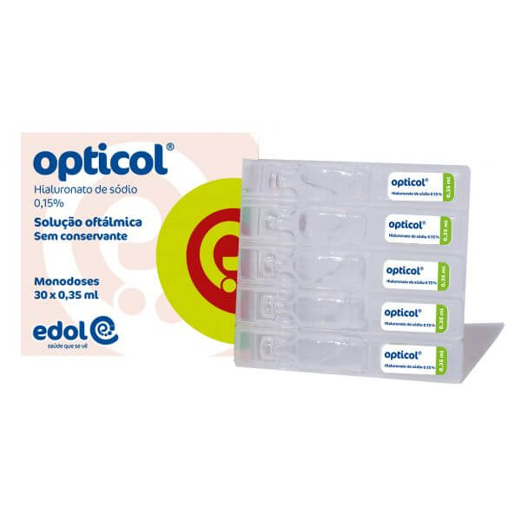 Opticol Solução Oftálmica 30 monodoses | Farmácia Vida Mais