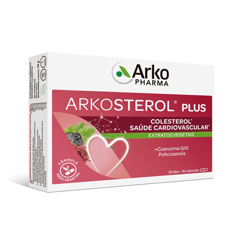 Arkosterol Plus 30 cápsulas | Farmácia Vida Mais