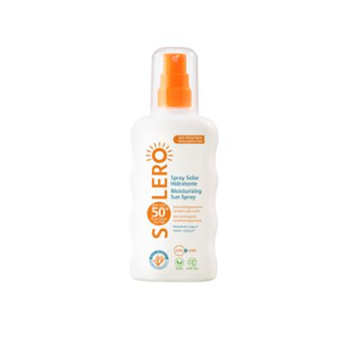 Solero Spray Solar Hidrat SPF50+ 200mL | Farmácia Vida Mais
